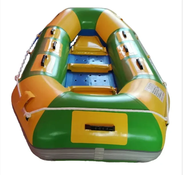 Baosi Marine Pvc 2 Person Wood Floor Fishing Inflatable Boat With Motor ...
