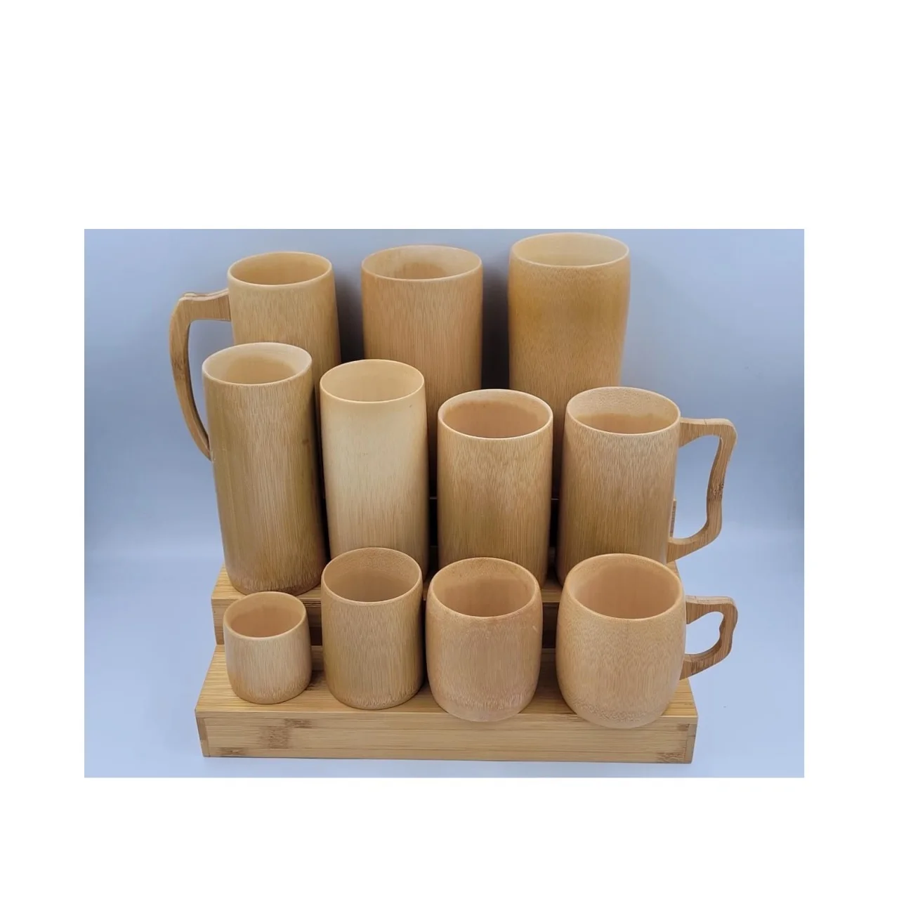 High Quality Natural Bamboo Tea Cup Drinking Water Coffee Cup Mug ...