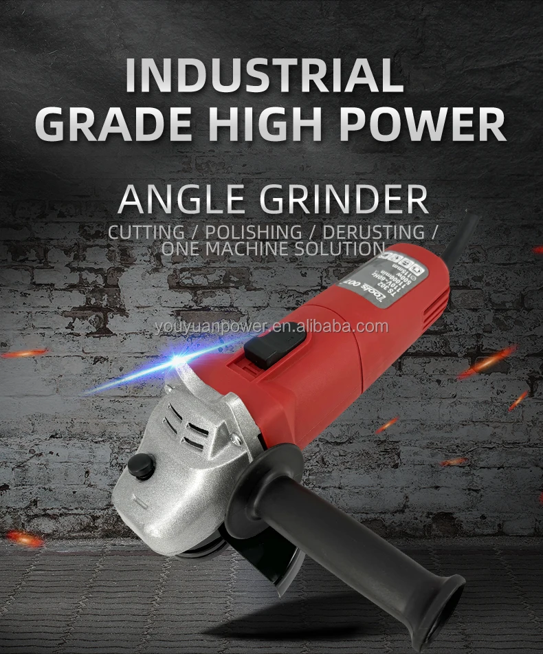 800w Home Portable Angle Grinder Handheld Electric Angle Grinder For ...