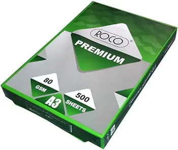 Top Sale Roco Premium Copy Paper White,A4 80 Gsm,Per Box 5 Packs Of 500 ...