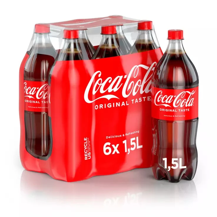 Coca - Cola Classic 1.5l Pet Bottle / Coca Cola Cans / Coca Cola 500ml ...