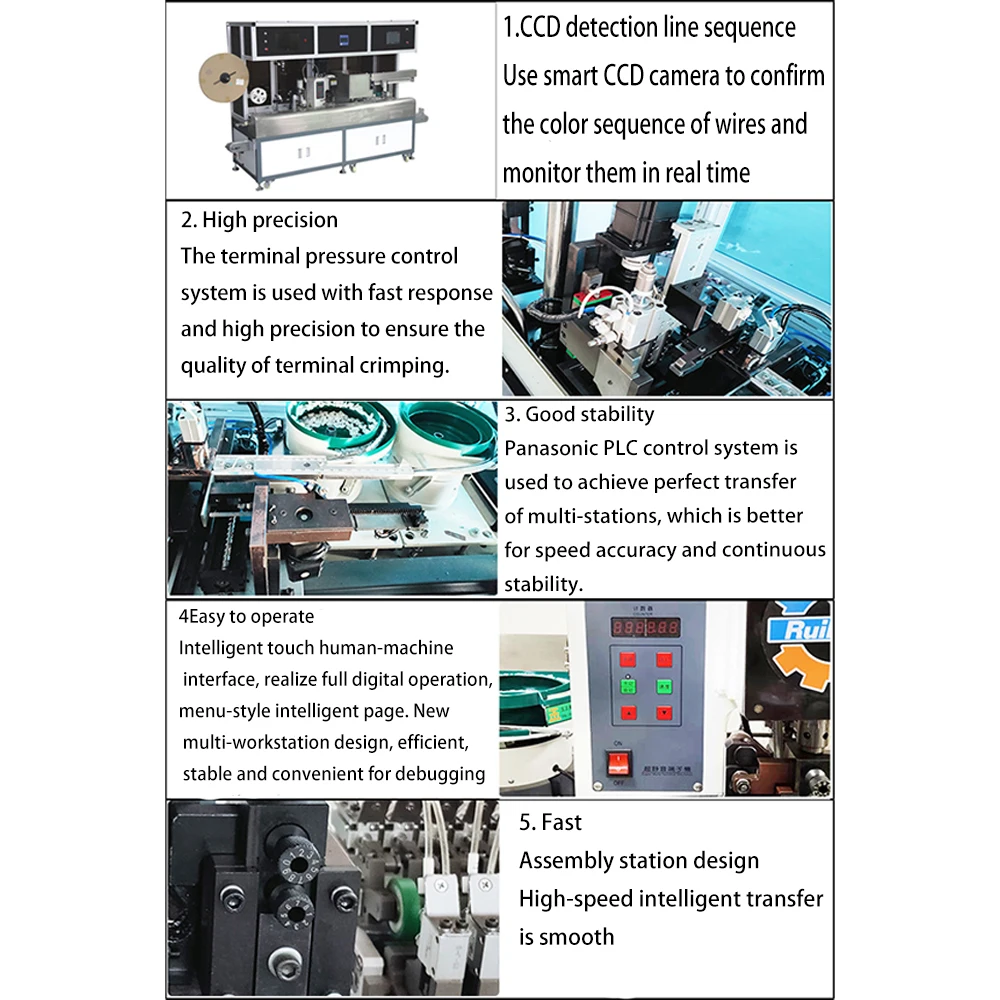 Fully Automatic End Punching and Tube Terminal Machine Terminal ...