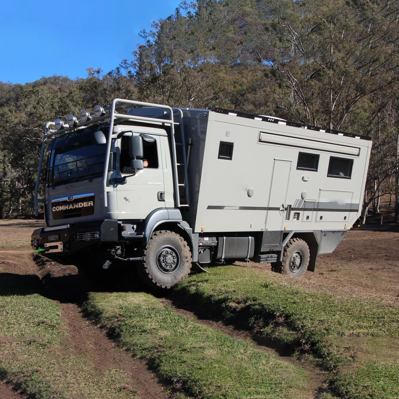 Expedition Truck Bed Camper - Luxury off-Road Motorhome