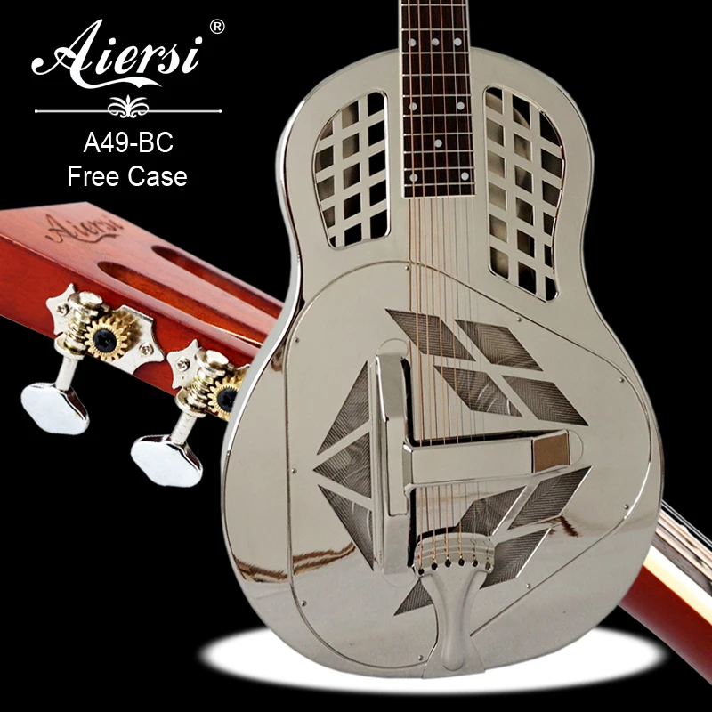 Aiersi Resonator Guitars - Professional Tricone Blues Slides