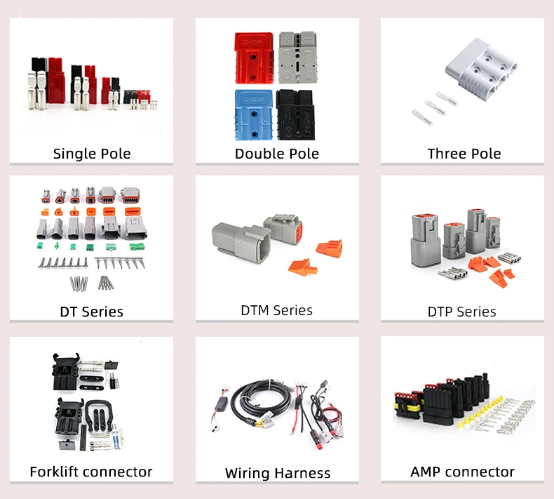 Deutsch Connector Kit With Crimping Tool Female Male Automotive Stamped ...