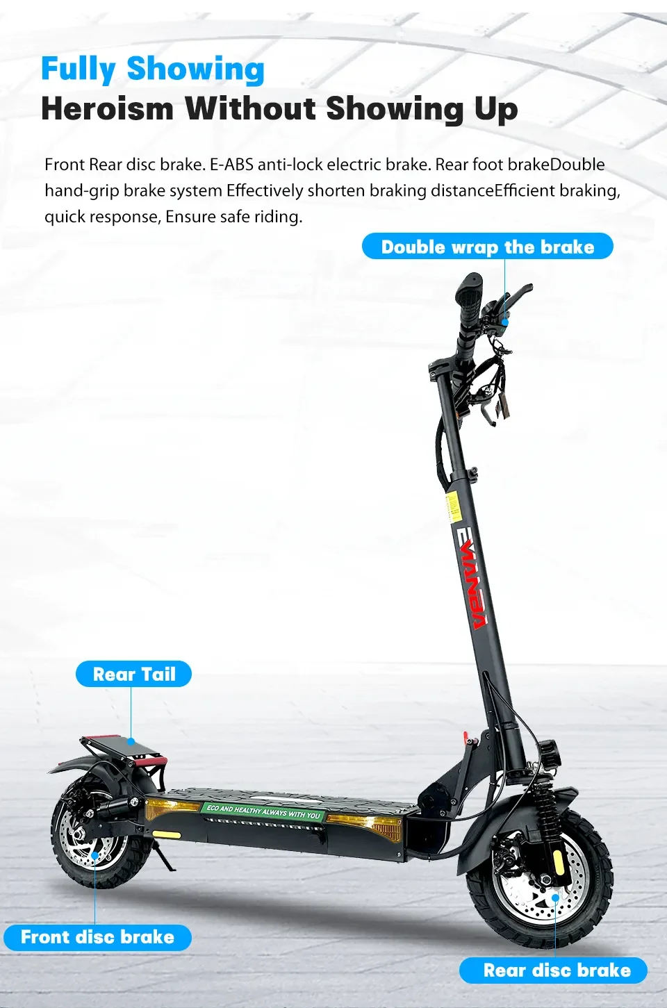 48V 800W Electric Scooter - Foldable, Smart, and Versatile