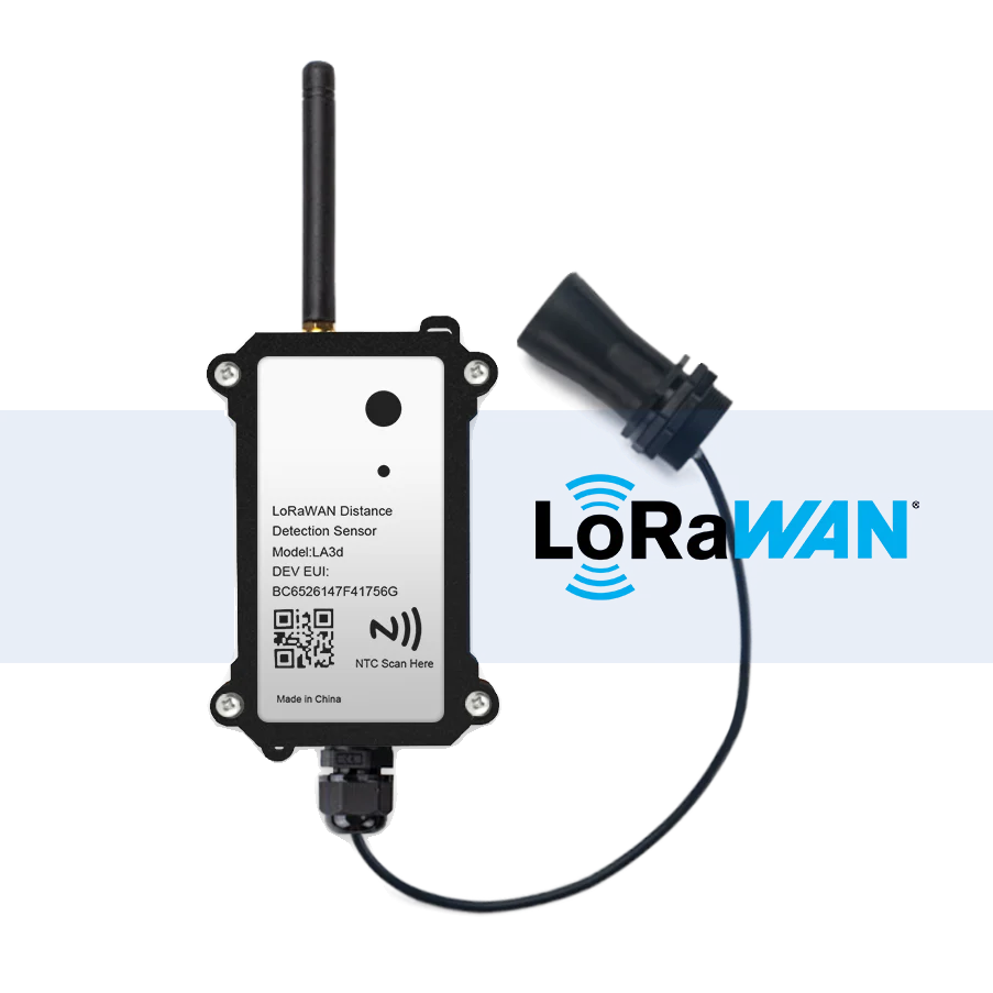 BLE-Configured LoRaWAN Ultrasonic Level Sensor - Remote Wireless ...