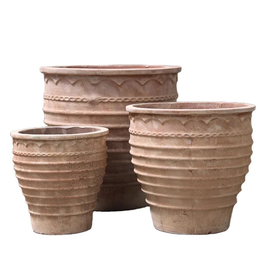 Big Antique Terracotta Pots New Designs For Garden Decoration Cheap ...