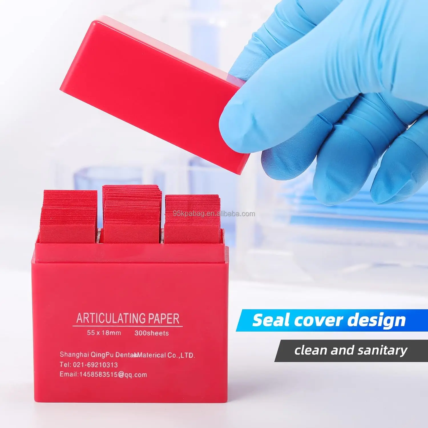 Dental Occlusion Paper Dental Bite Articulating Paper Strips Oral Teeth ...