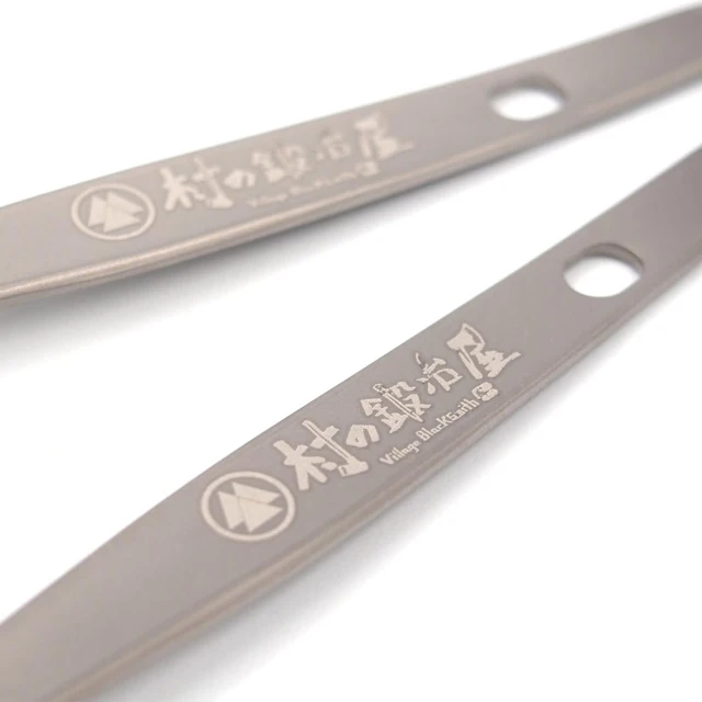 Titanium Camp Cutlery Set With Case Spoon And Fork Set Individual ...