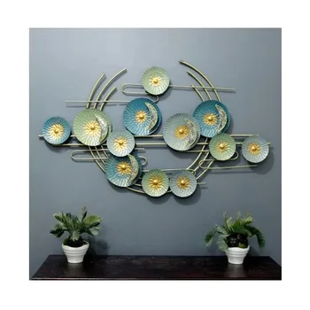 Luxury Home Decorative Gold Metal Tree Sculpture Living Room Wall Art ...