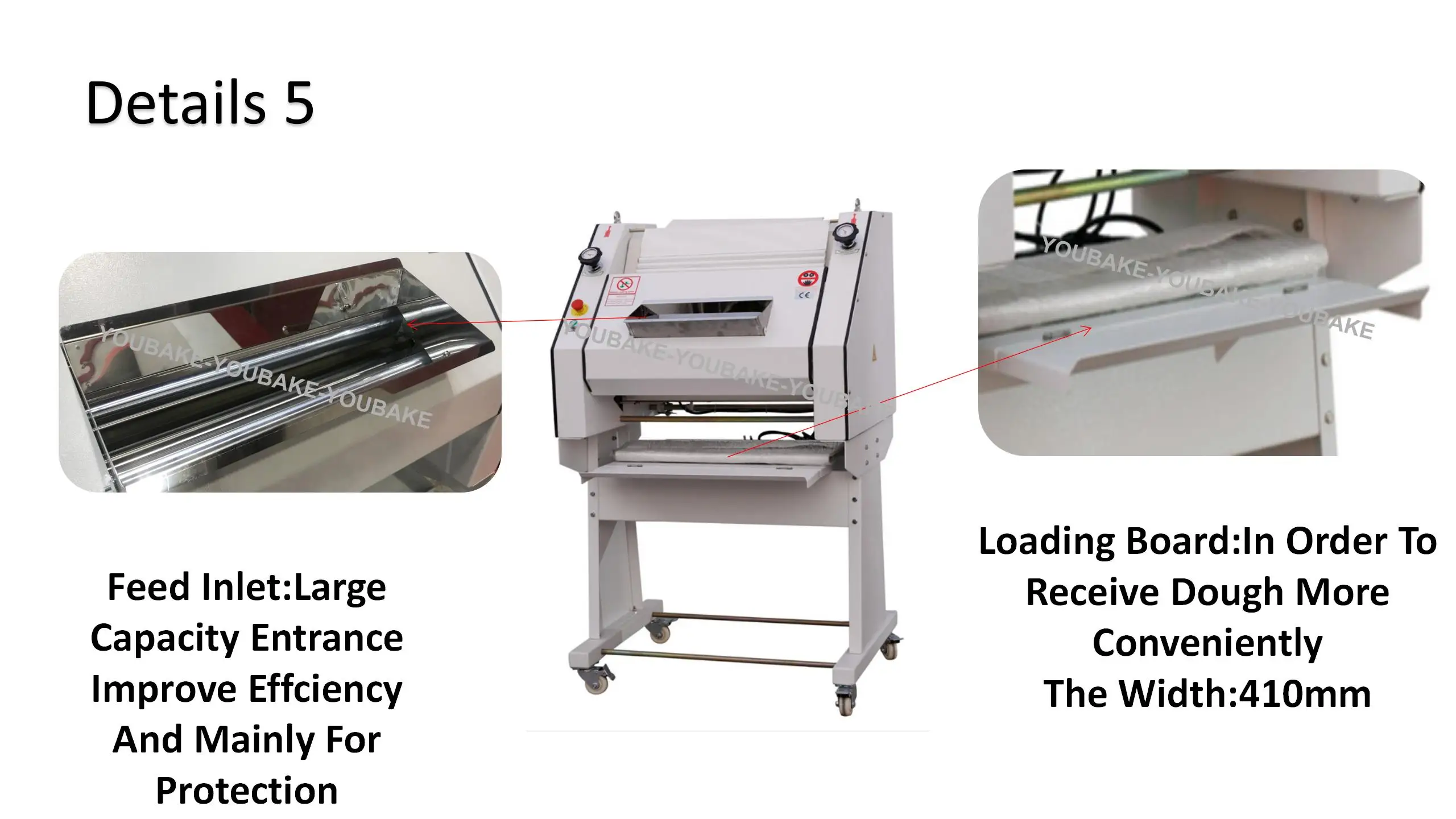 Formadora De Pan - Efficient Dough Moulding Machine