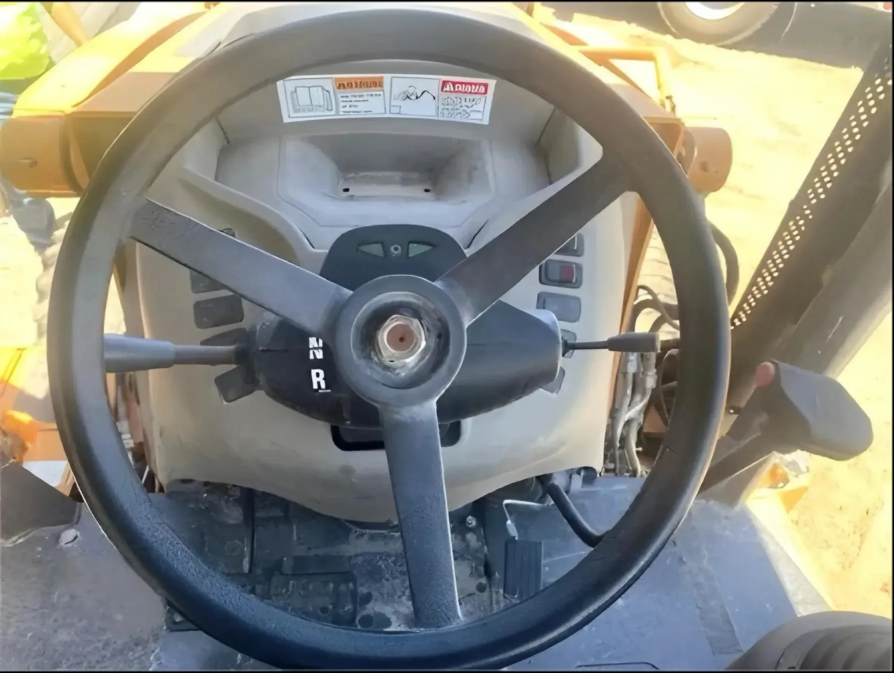 7 TON Second Hand Backhoe Loader 2017 CASE 580N - High Power Earth Mover