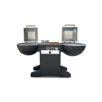 Top Duogrill Empire - Dual Zone Stainless Steel Outdoor Barbecue ...