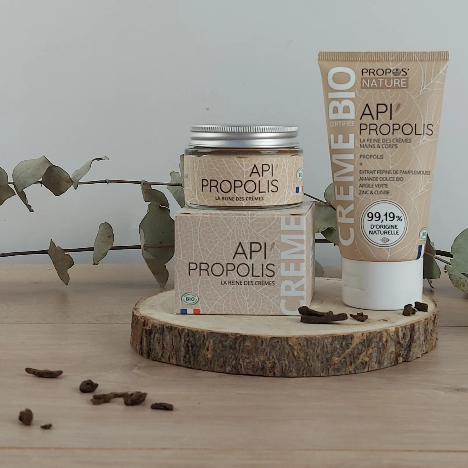 Organic Face Cream Api'propolis - Nourishing & Acne Treatment