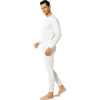 Men Onesie Long John Adult Undergarments Under Pants Thermal Union Suit ...