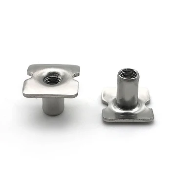 Stainless Steel Offset Narrow Base Weld Nuts M14 M16 Projection Weld ...