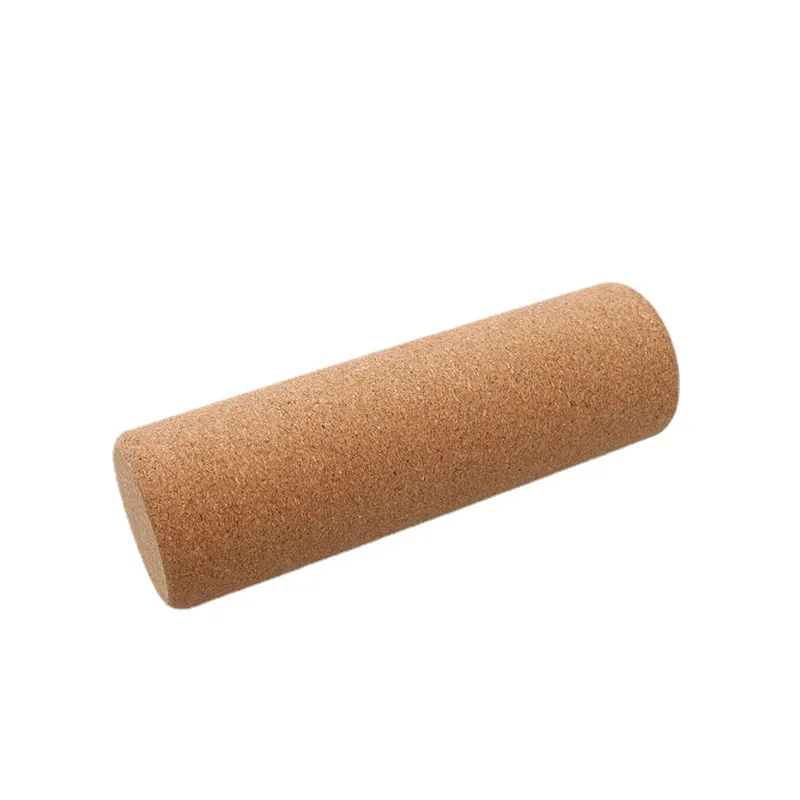 Hot Selling Eco-friendly Cork Roller 15*30 Custom Logo Yoga Roller High Density Natural Material ...