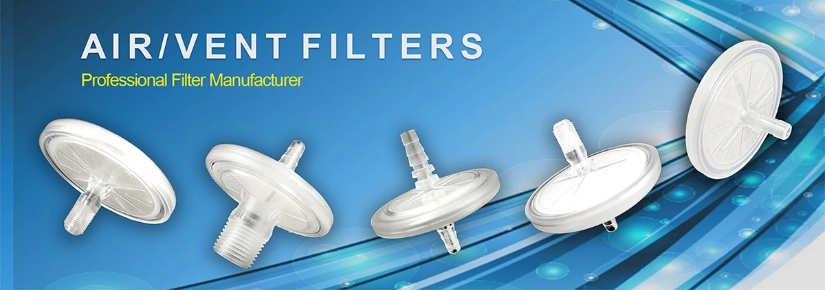 In Line Filters Sterile 50mm Ptfe 0.2um 0.45um Air Vent Vacuum Pump ...