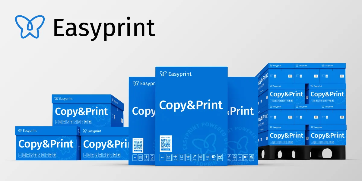 Easyprint Printer Paper Copier Paper 2500 Sheets 5 x 500 A4 Premium ...
