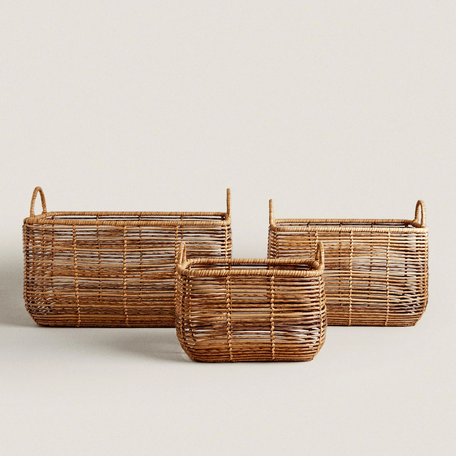 Dirrect Factory Oem Odm Rattan Baskets Homes & Gardens Natural Rattan ...