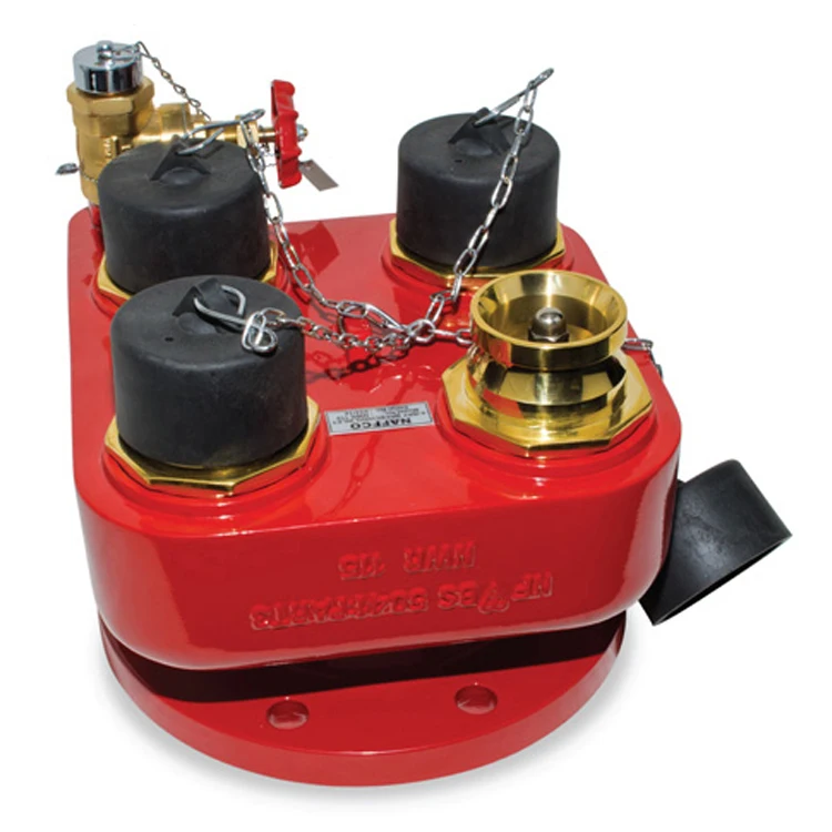 Factory Price Flange PN16 Water Breeching Inlet 6 Inch Outlet ...