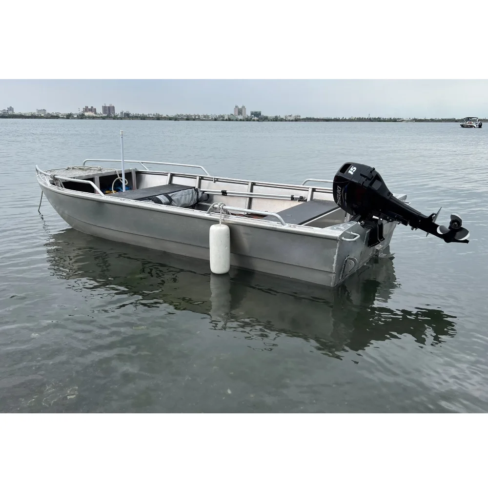 One Piece Molding Aluminum Pontoon Boat - OEM Customizable