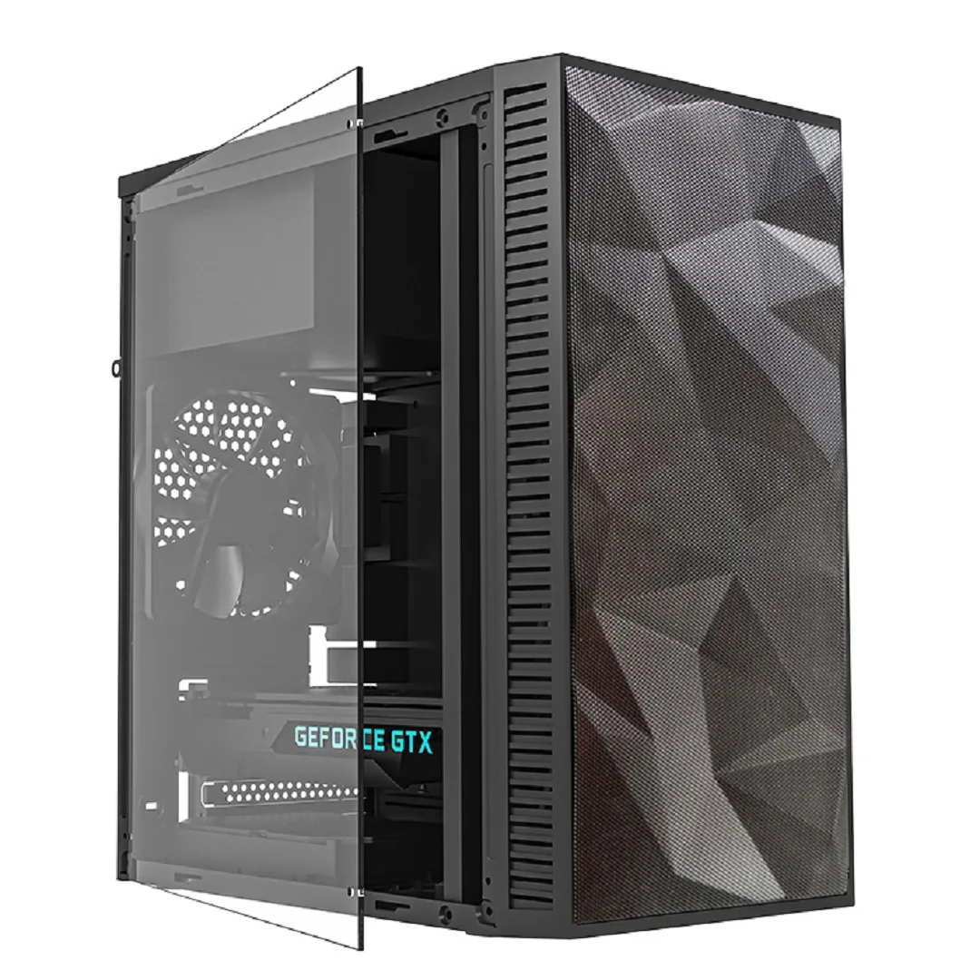 Mini Atx Pc Case Rgb Pc Case Acrylic Side Panel Fixed With Four Holes ...