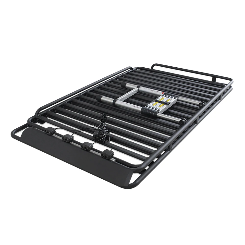 Heavy Duty Steel Universal Cargo Car Top Luggage Carrier Roof Basket ...