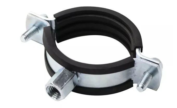 Heavy Duty Pipe Clamps with EPDM Rubber - Durable & Versatile