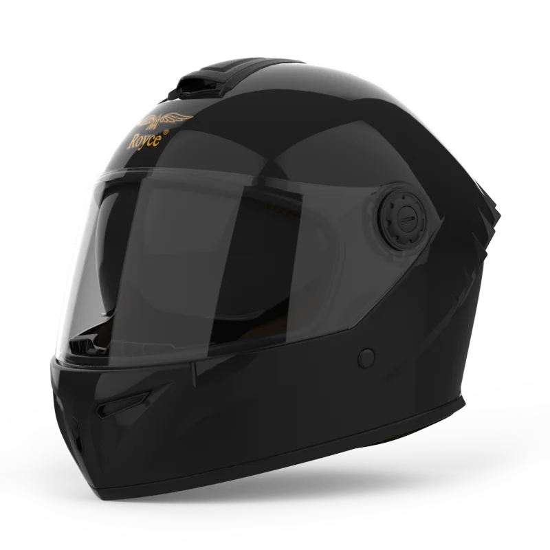 XH04 ROYCE Full Face Motorcycle Helmet - Modern Retro Style