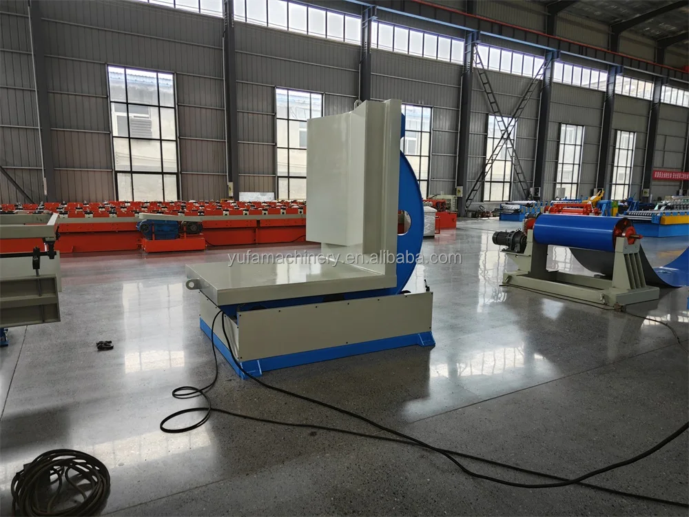 America Turn over 90 Degree Steel Coil Upender Machine