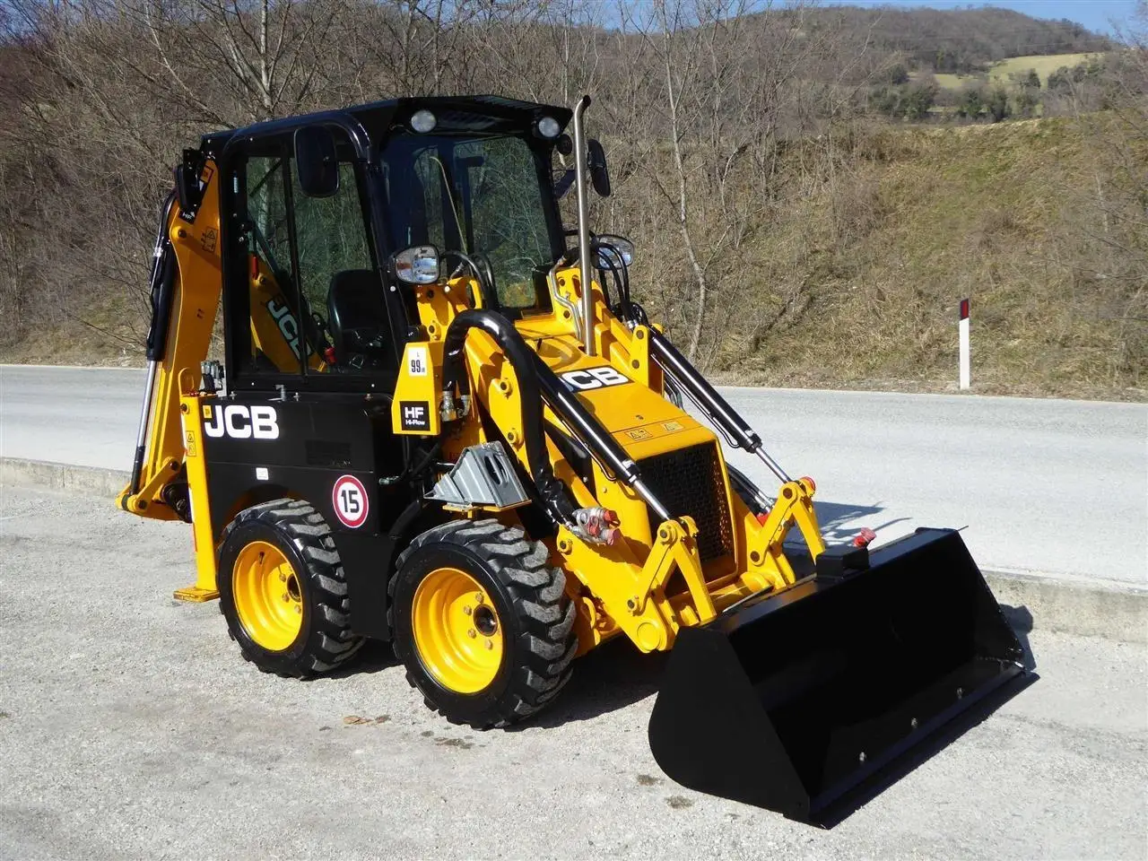 JCB 1CX Backhoe with Front Loader - High Efficiency & Durability