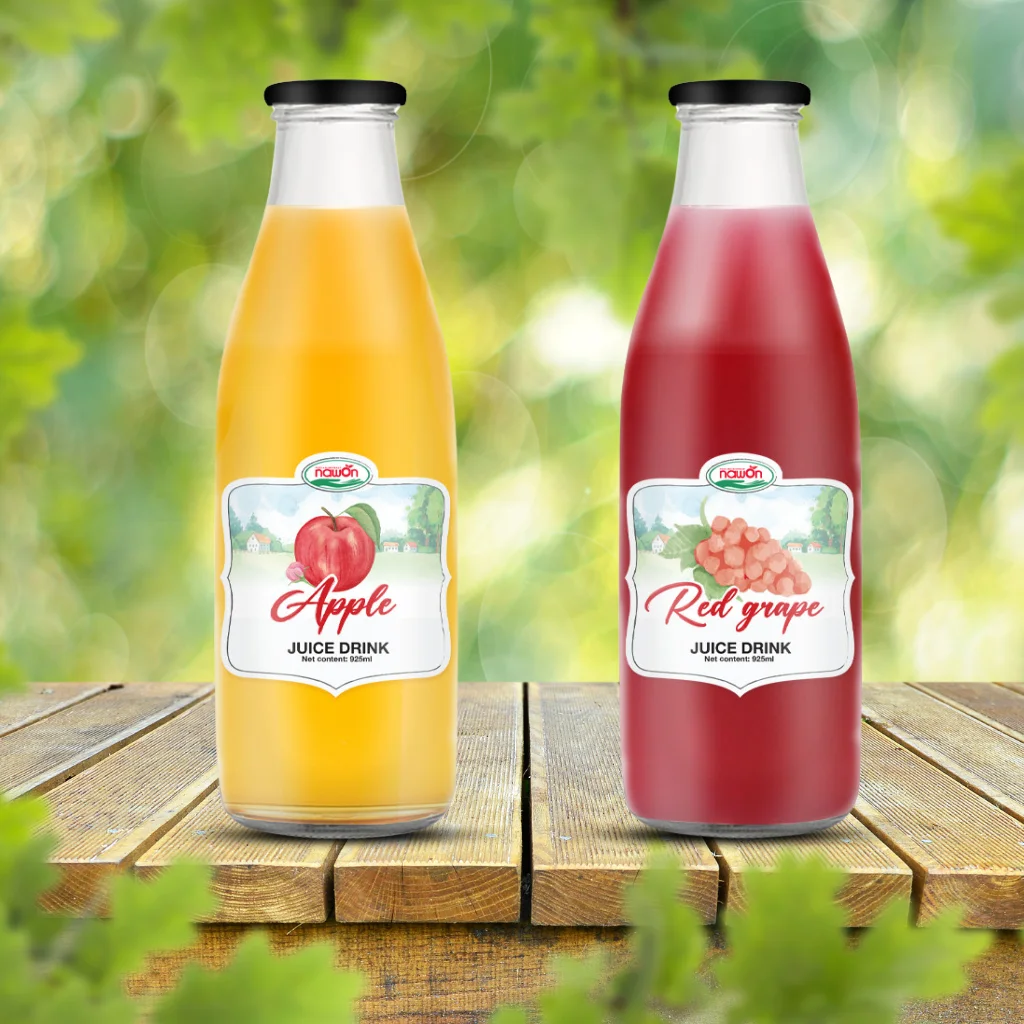 100% Grape Juice In Glass Bottle 925ml Premium Soft Drinks By Vietnam ...