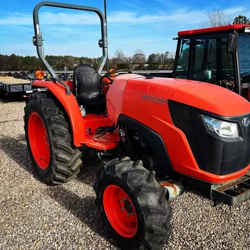 Kubota Mx5200 Tractor 4x4wd With Loader And Farming Equipment ...