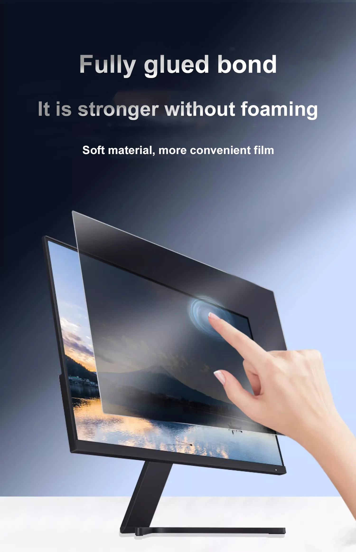Anti-glare Computer Privacy Screen Filter Protector Guard For Self ...