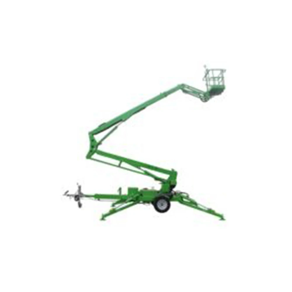 Mobile Towable Boom Lift Cherry Picker Boom Spider Lift - Buy 12m 14m ...