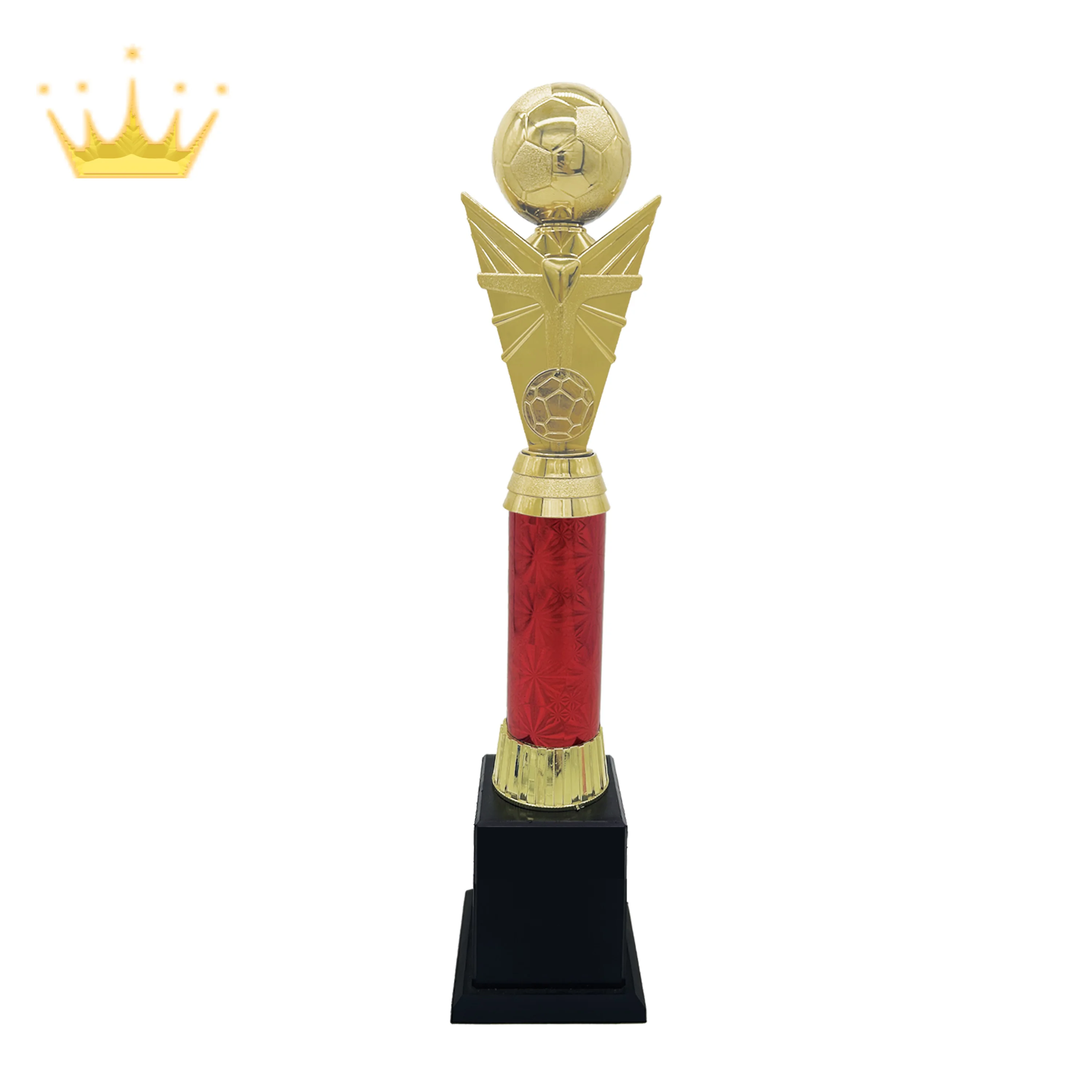 Alibaba.com: Tall Plastic Football Trophy with gold, red, silver, and ...