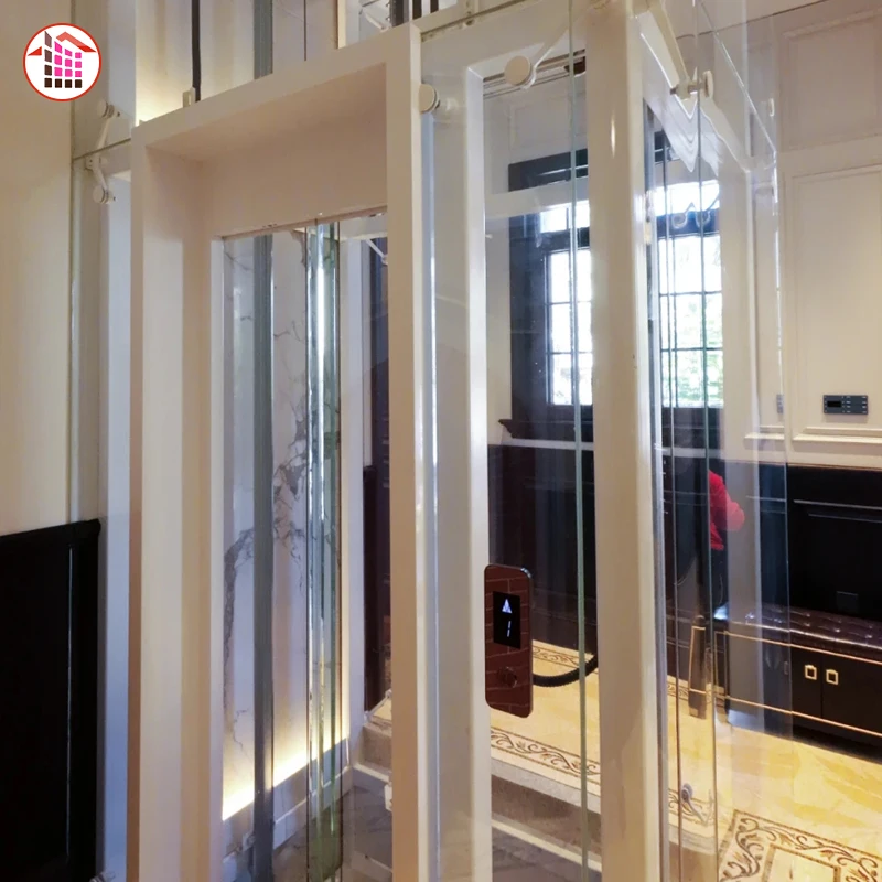 Villa Elevator,Luxury Residential Passenger Elevator,Home Glass ...