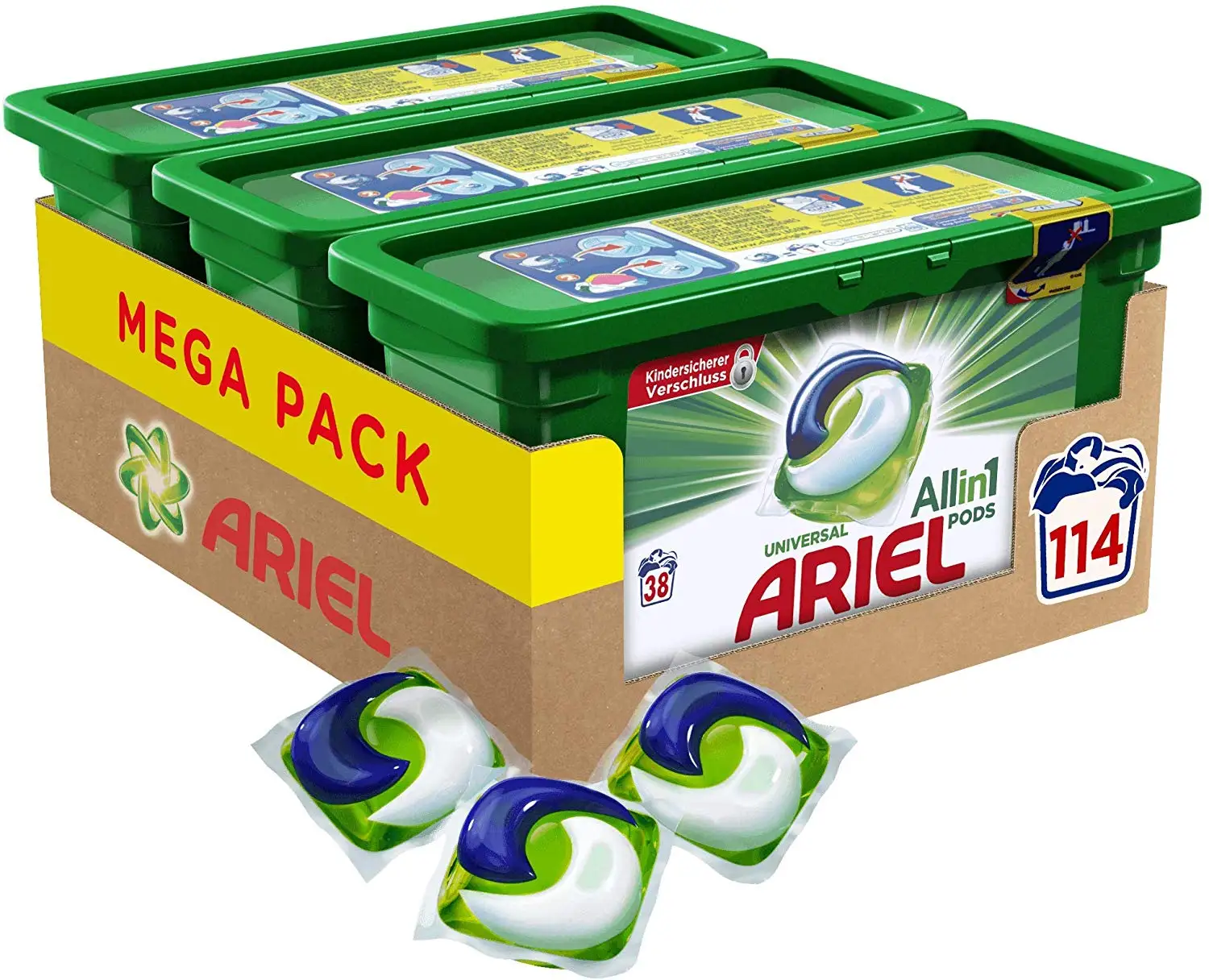 Wholesale Ariel All In 1 Pods Washing Detergents Cheap Price - Buy ...