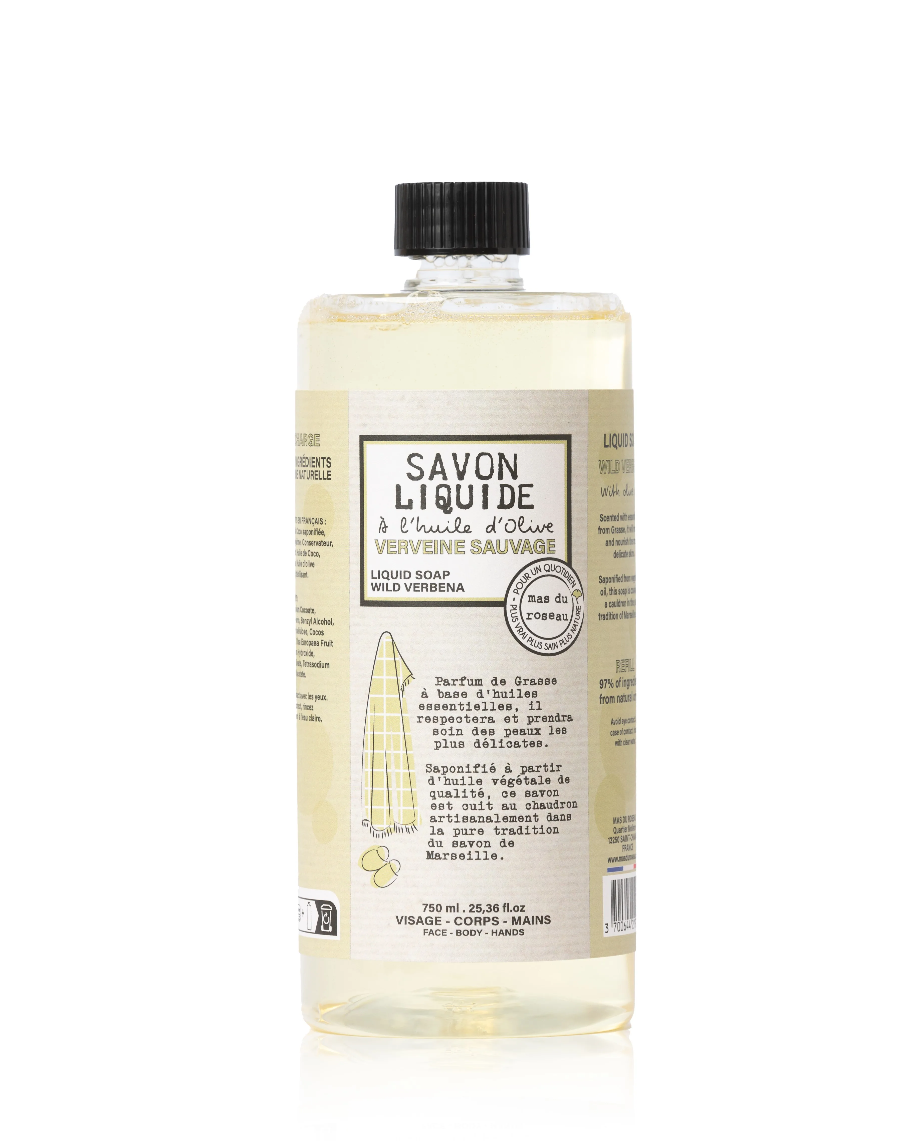 High Quality Natural Full Body Wash Gel Contain Olive Oil Wild Verbena ...