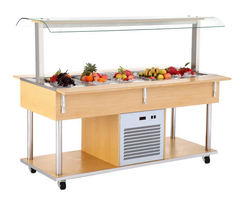 Sushi Equipment China Counter Top Display Cooler Cabinet/ Sushi ...