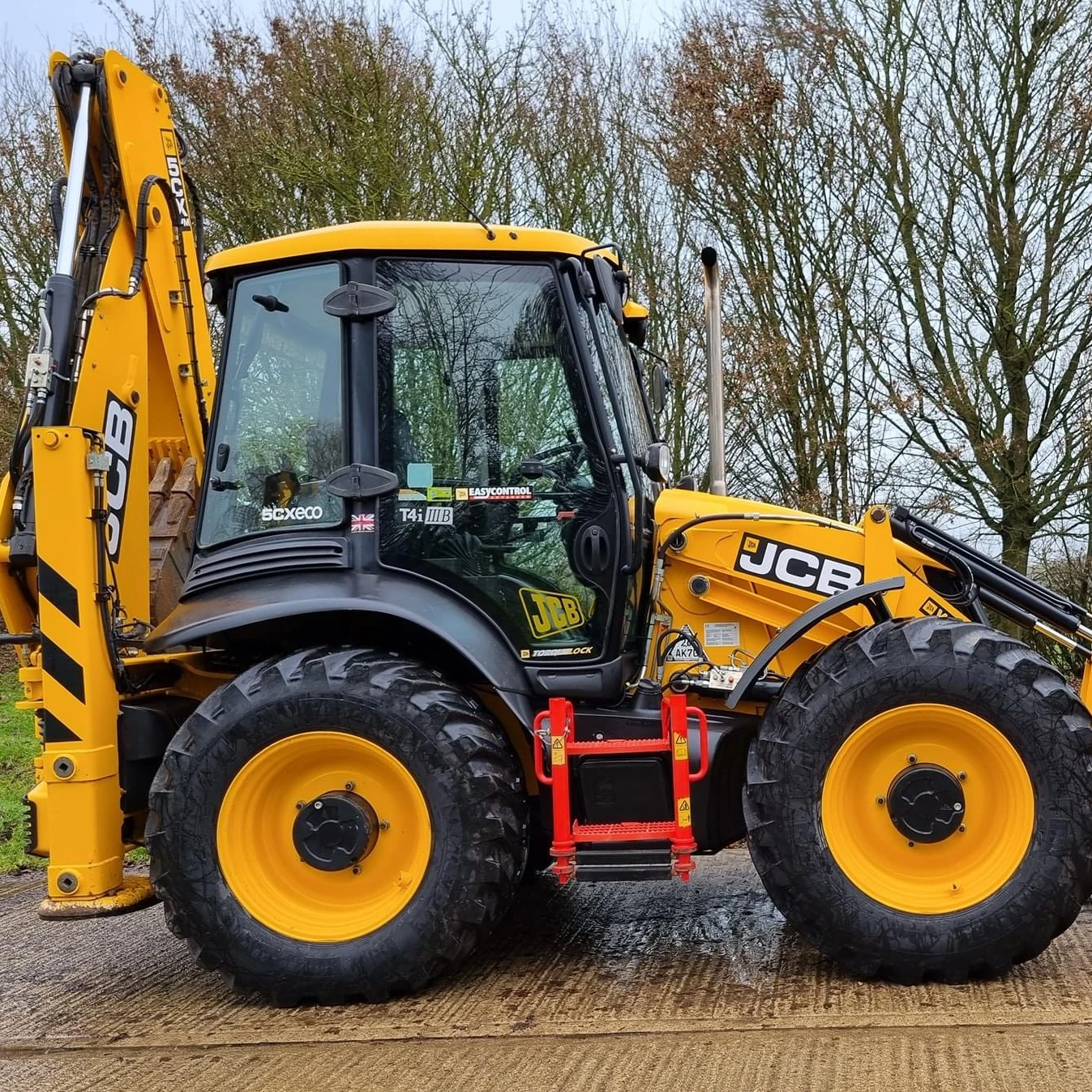 Used Jcb 4cx Backhoe Loader With Good Condition Arm Tractors Agricultural Machinery 95hp 4x4wd ...