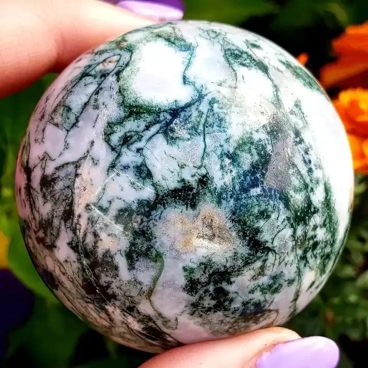 New Launched 2023 Tree Crystal Spheres Crystal Ball A Grade Natural ...