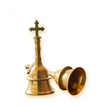 Classic Pure Brass Bell New Design Brass Hand Bell With Brass Handle ...