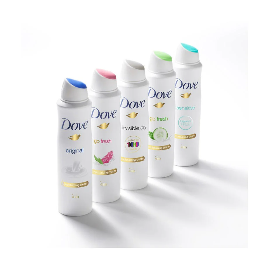 Dove Armpit Deodorant Women Natural Fragrance Scent Antiperspirant Roll ...