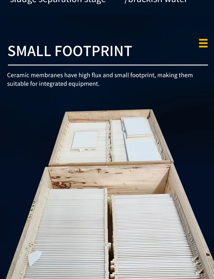 Ceramic Proton Exchange Membrane Ceramic Membrane Filter For Wastewater ...