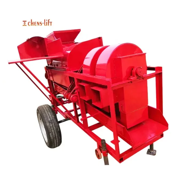 Diesel Maize Sorghum Husker Threshing Sheller Peeling Machine Multi ...