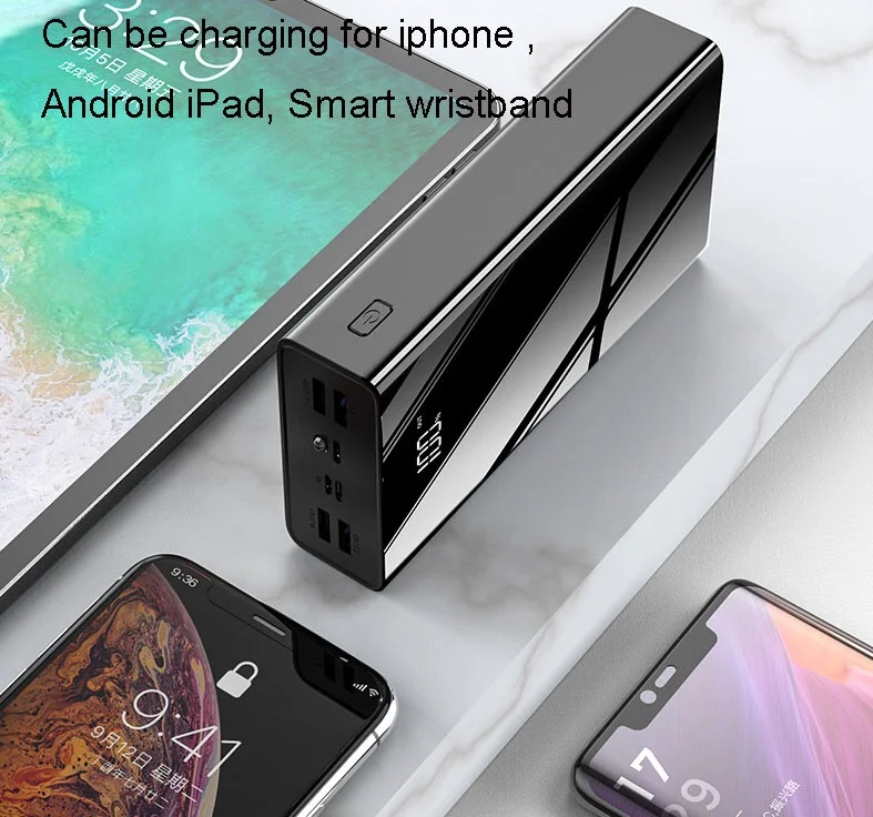 OEM logo 50000mAh Powerbank Larger Capacity Power Bank Portable ...