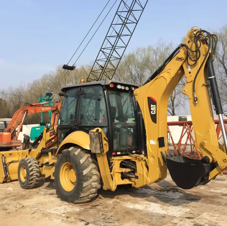 Used Cat420f Medium Backhoe Loader Original Caterpillar Reliable ...